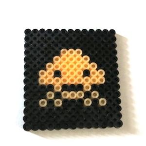 Perler Beads | Other | Perler Glow In The Dark Spacer Invaders Coasters ...